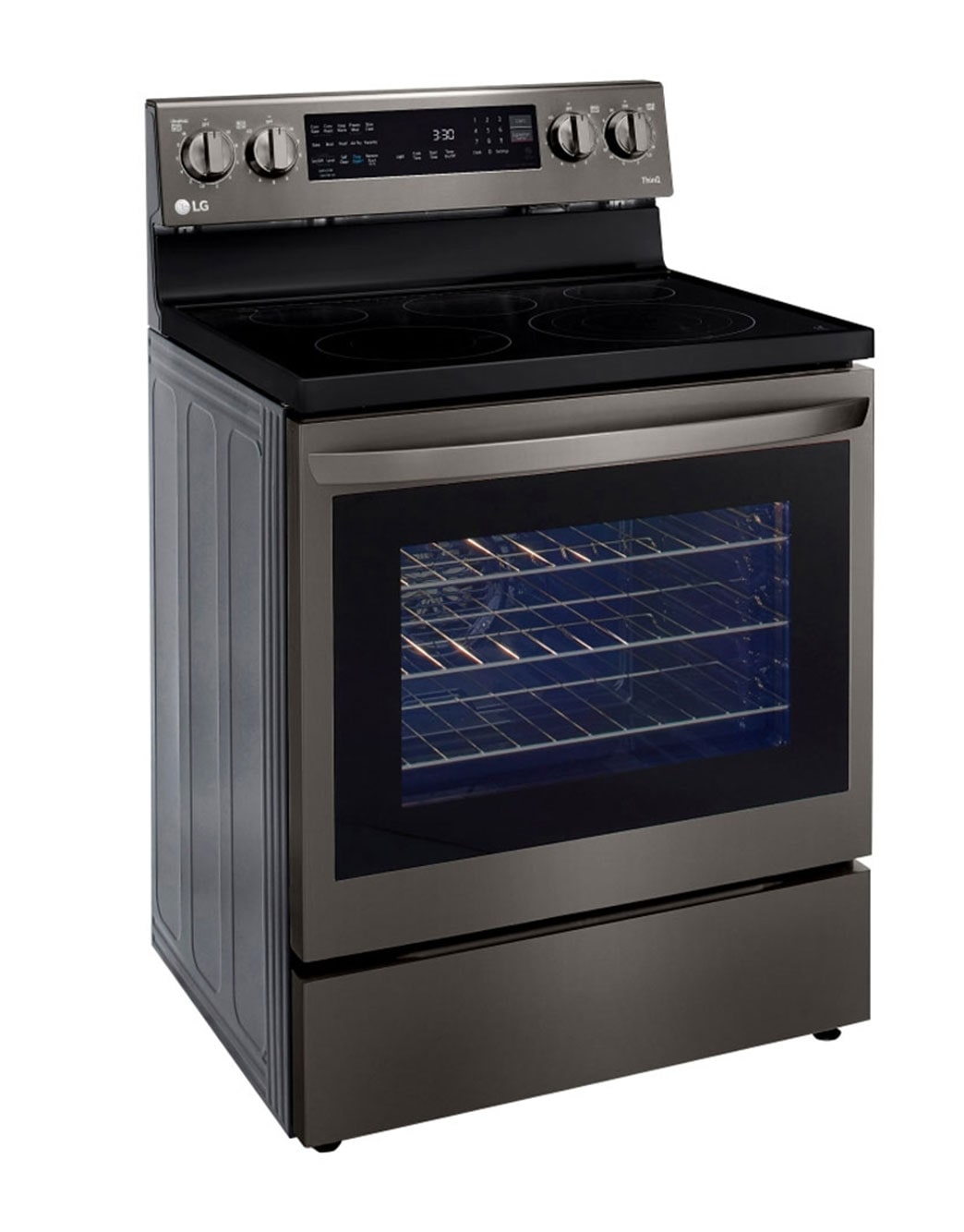 Estufa electrica 6.3pᶟ LG LREL6325D Freidora de aire