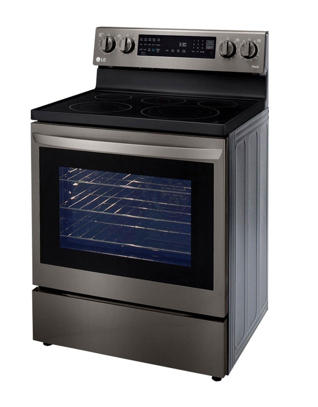 Estufa electrica 6.3pᶟ LG LREL6325D Freidora de aire