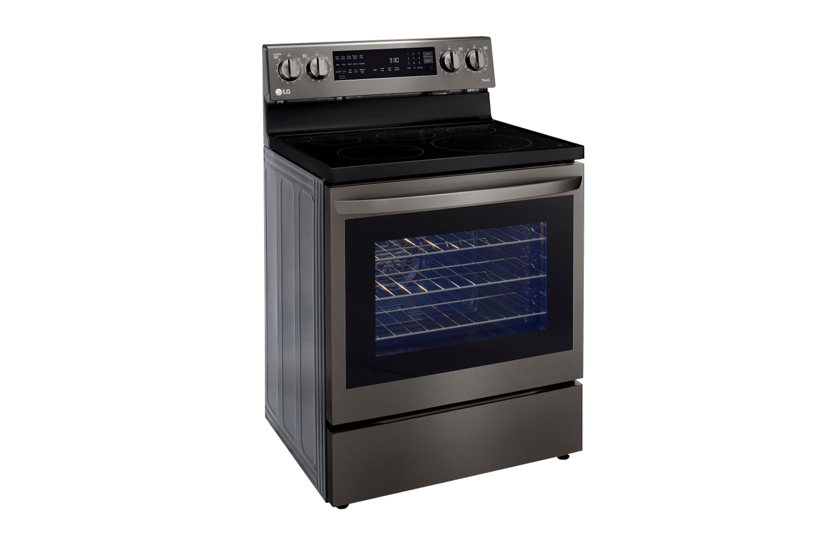 Estufa electrica 6.3pᶟ LG LREL6325D Freidora de aire