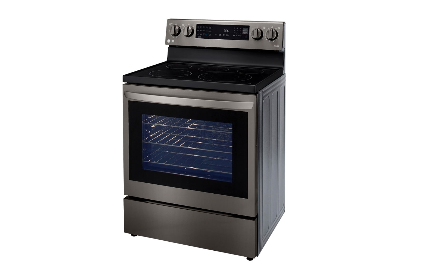 Estufa electrica 6.3pᶟ LG LREL6325D Freidora de aire