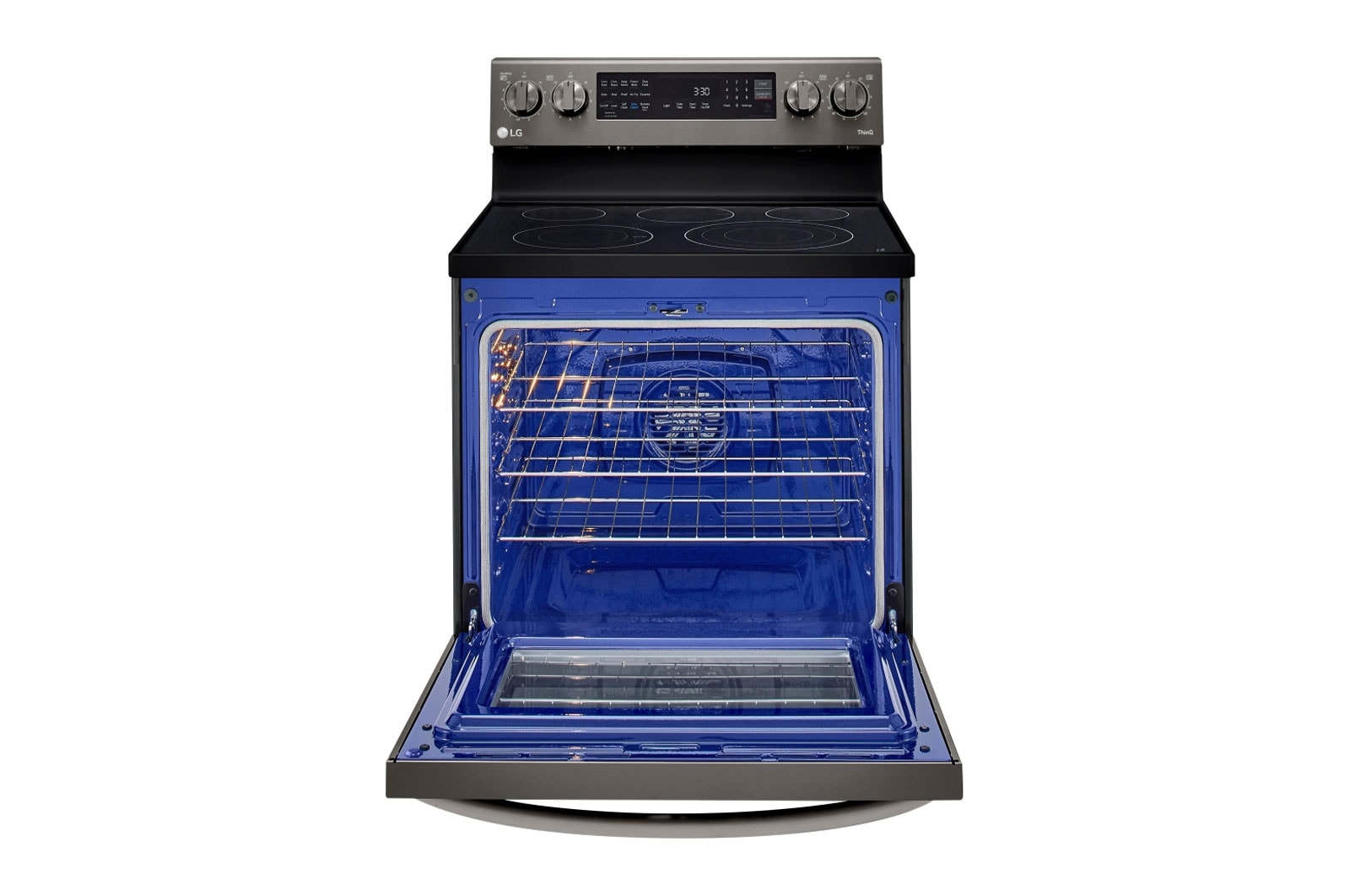 Estufa electrica 6.3pᶟ LG LREL6325D Freidora de aire