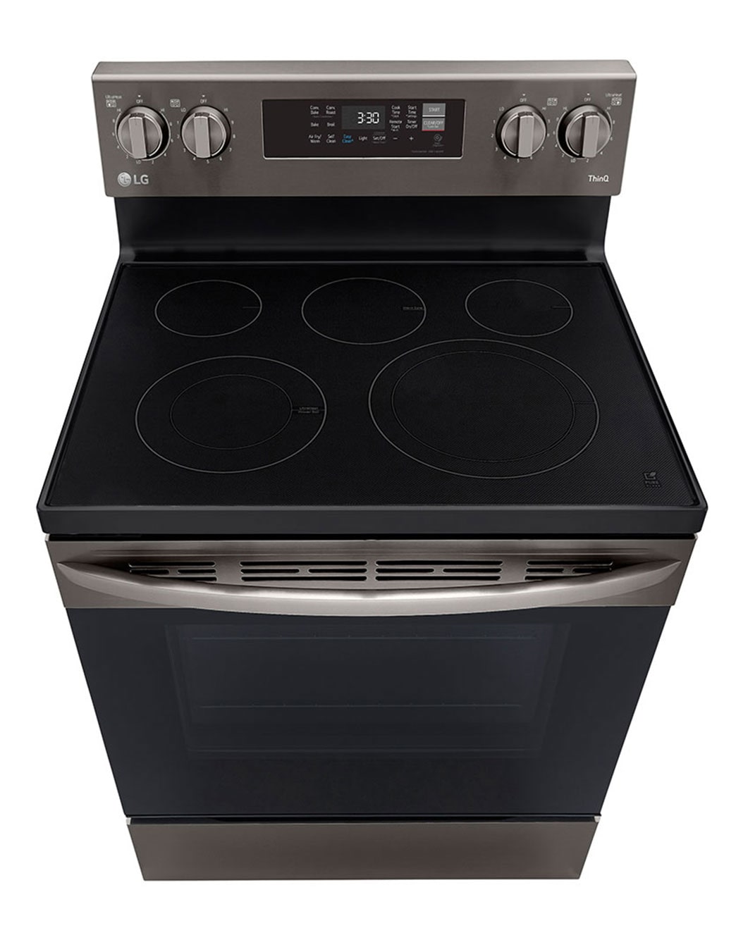 Estufa electrica 6.3pᶟ LG LREL6323D WiFi Freidora de aire