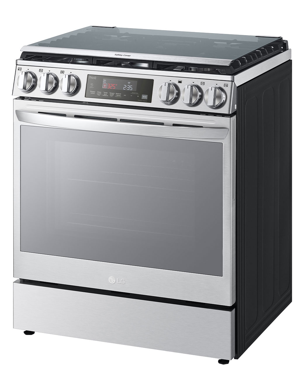 Estufa a Gas de 5.8 p³ LG LRGL5847S InstaView™ ThinQ™