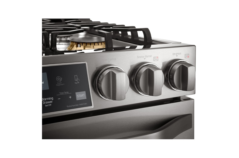 Gas Slide-in Range with ProBake Convection LG STUDIO LSSG3019BD | LG ...