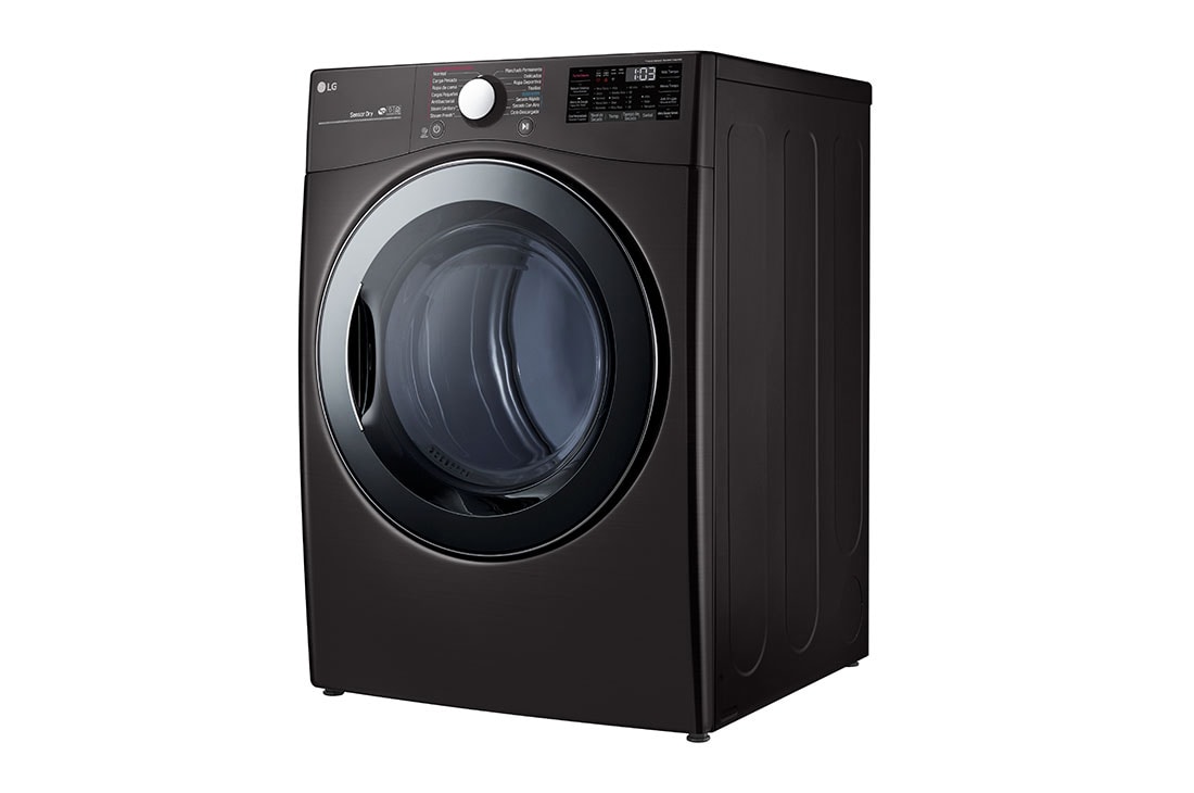 LG 22kg Secadora Eléctrica de Carga Frontal con TurboSteam™ & SmartThinQ (Wi-Fi), Color Acero ...