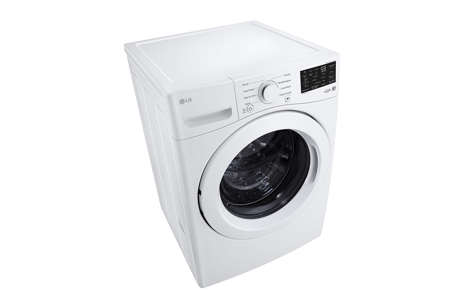 Lavadora CargaFrontal 22kg LG WM22WV26R Blanco | LG Caribe