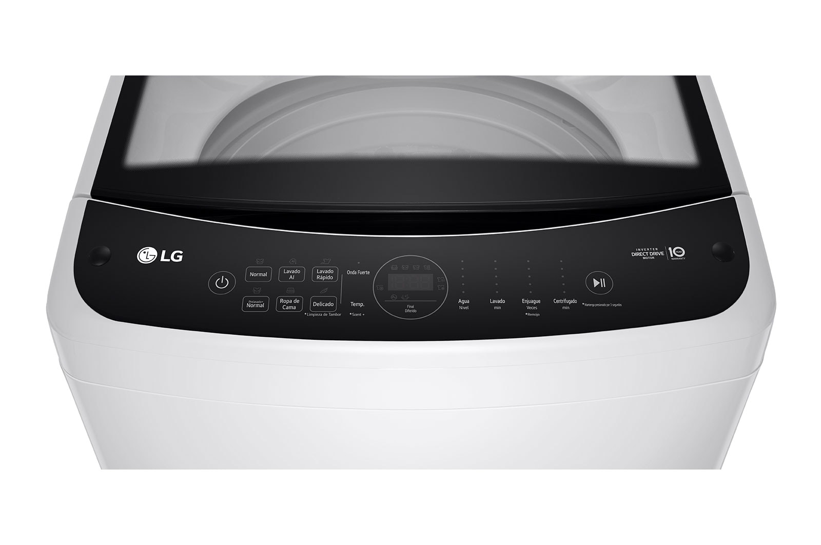 Lavadora Carga Superior 19Kg LG WT19WV6 Blanco