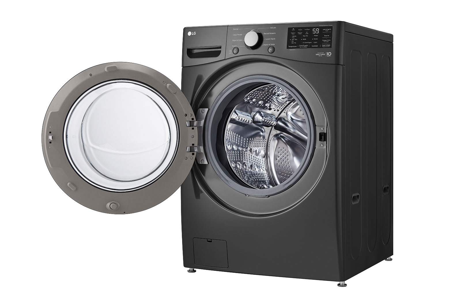 Lavadora CargaFrontal 25kg LG WM25MV2S6W Direct Drive™