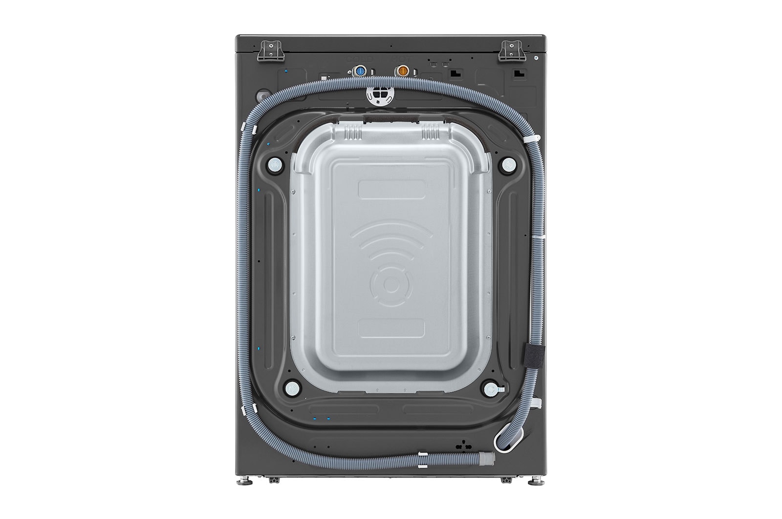 Lavadora CargaFrontal 25kg LG WM25MV2S6W Direct Drive™