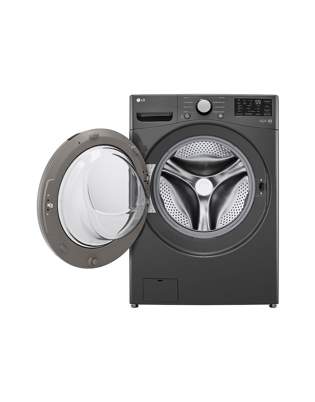 Lavadora CargaFrontal 25kg LG WM25MV2S6W Direct Drive™