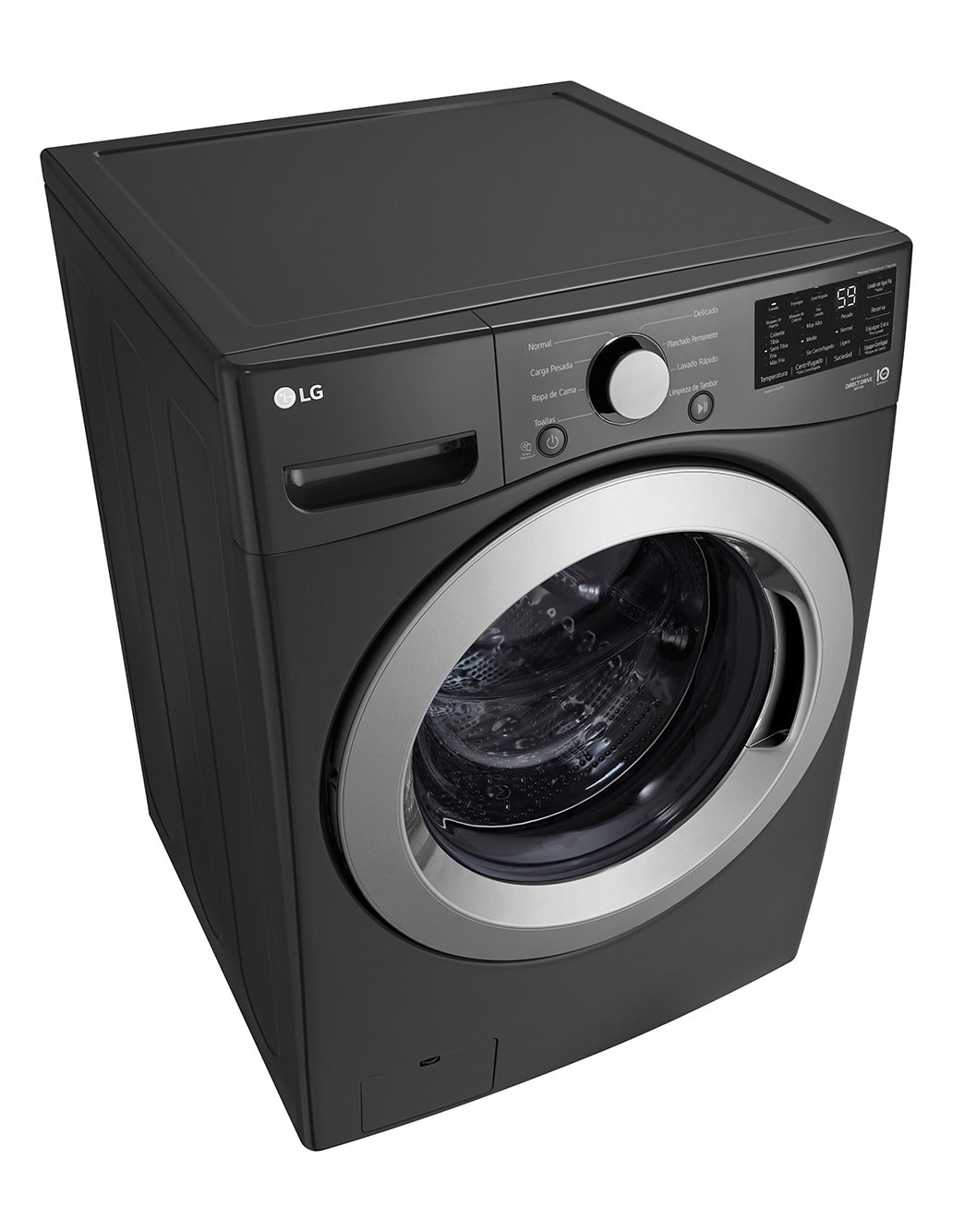 Lavadora CargaFrontal 25kg LG WM25MV2S6W Direct Drive™