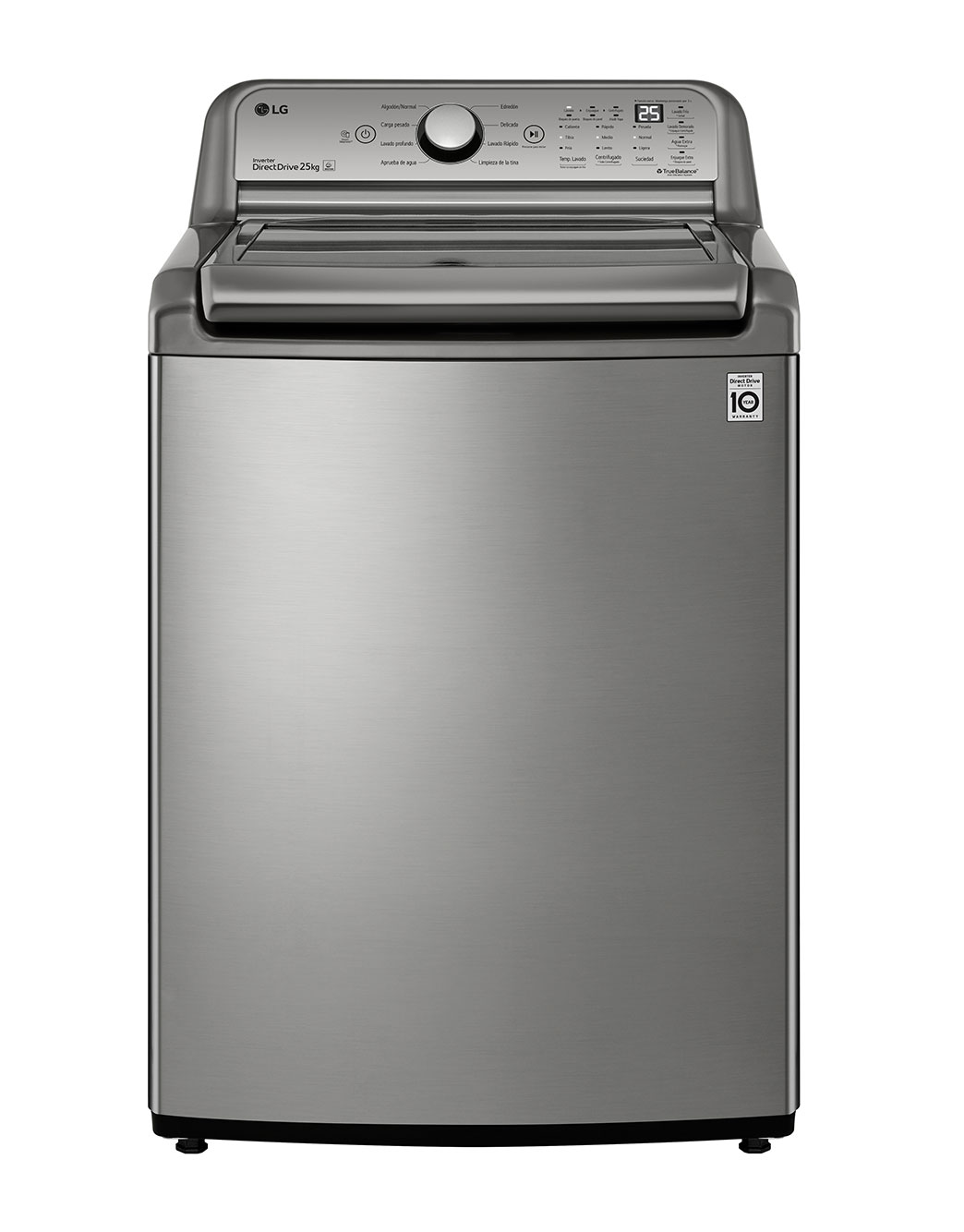 Lavadora LG Carga Superior Inverter DD WT25WT6HK | LG Caribe