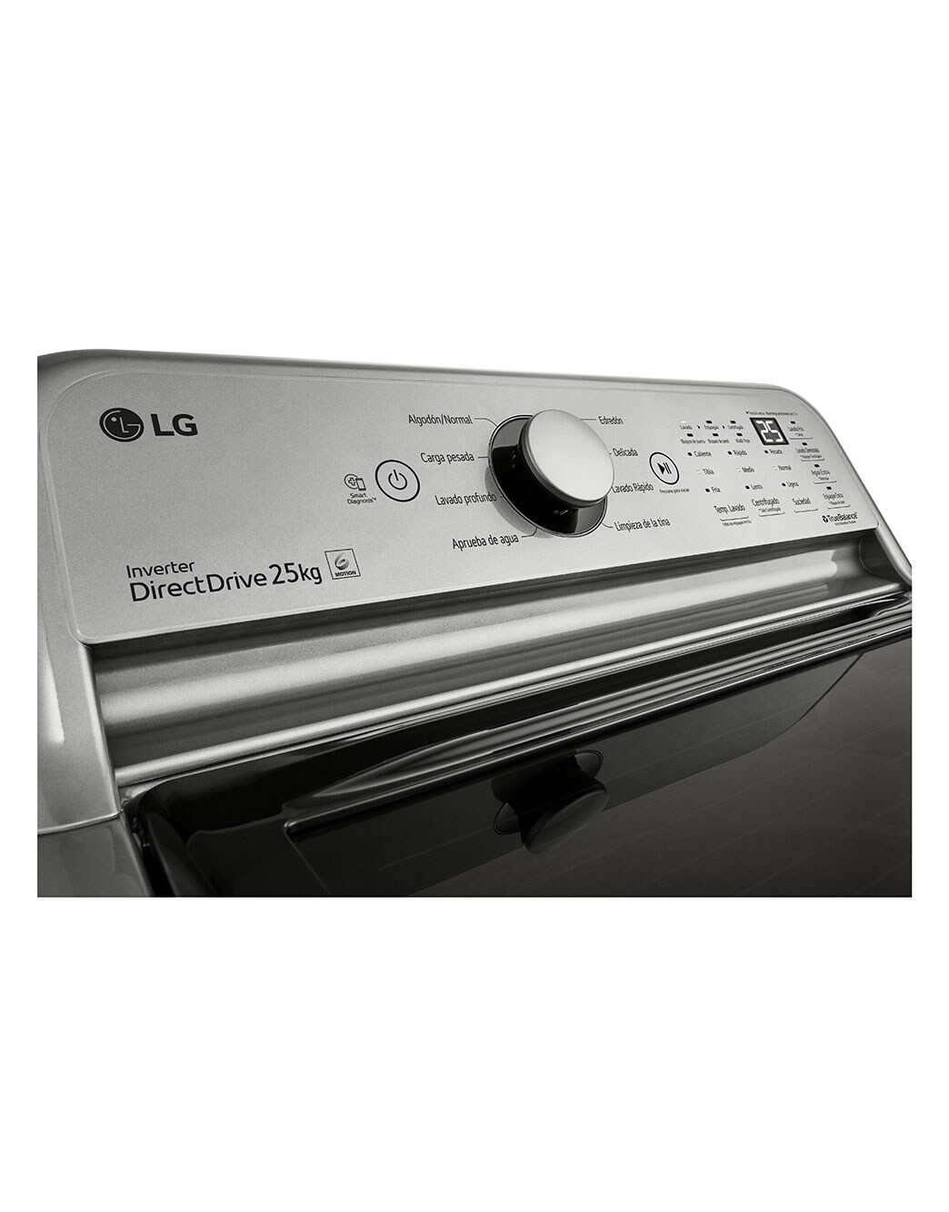 Lavadora LG Carga Superior Inverter DD WT25WT6HK | LG Caribe