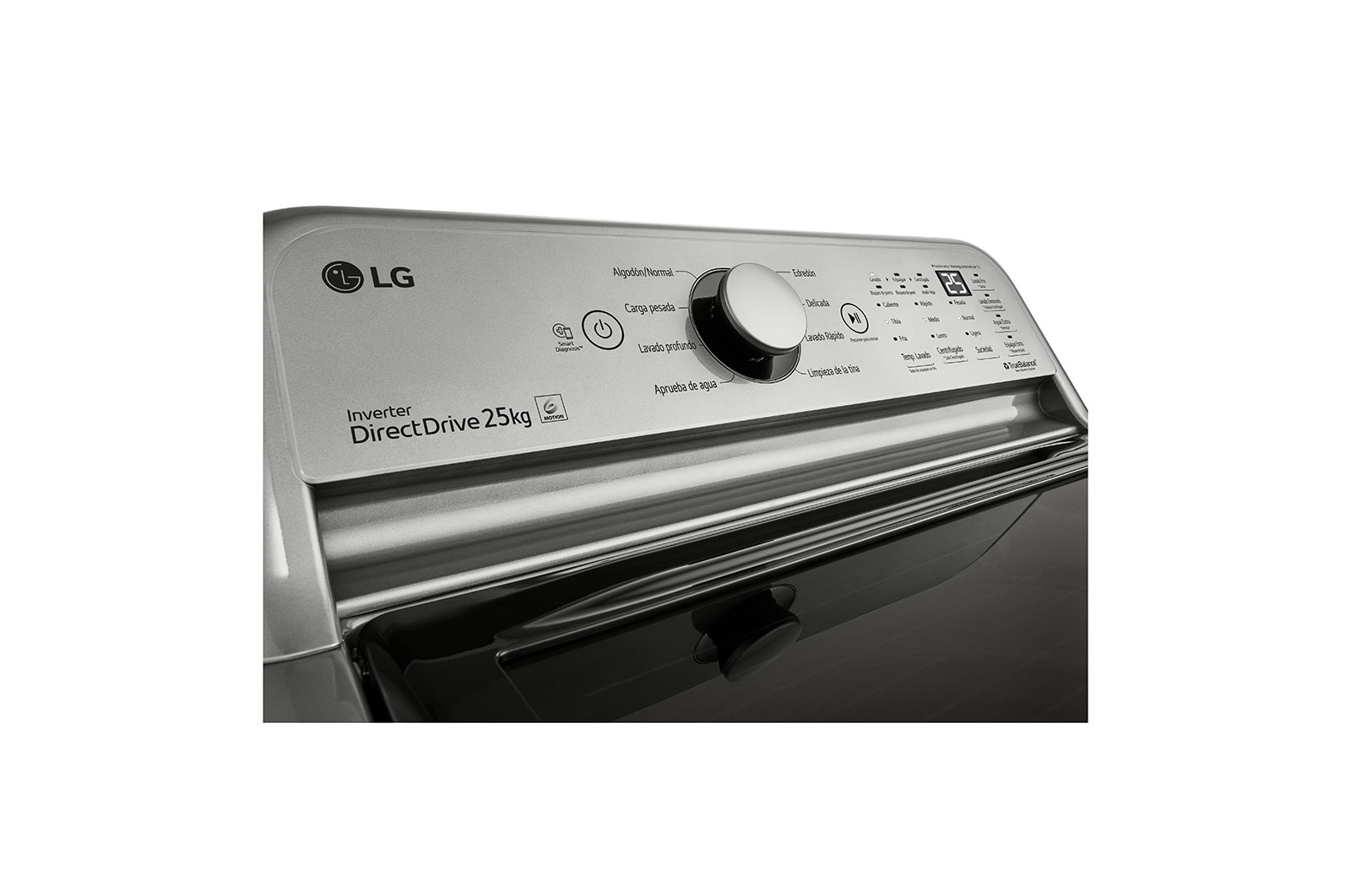 Lavadora LG Carga Superior Inverter DD WT25WT6HK | LG Caribe