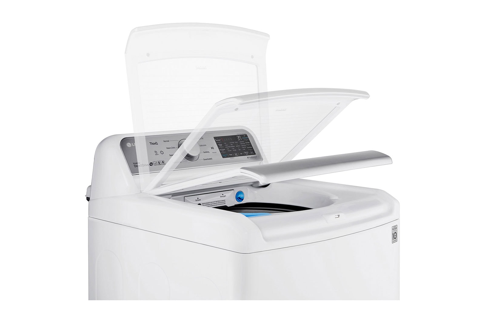 Secadora Eléctrica 7.3p³ DLE7150W | LG Caribe