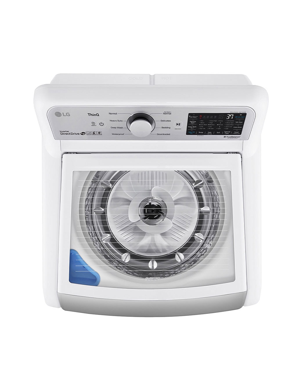 Secadora Eléctrica 7.3p³ DLE7150W | LG Caribe