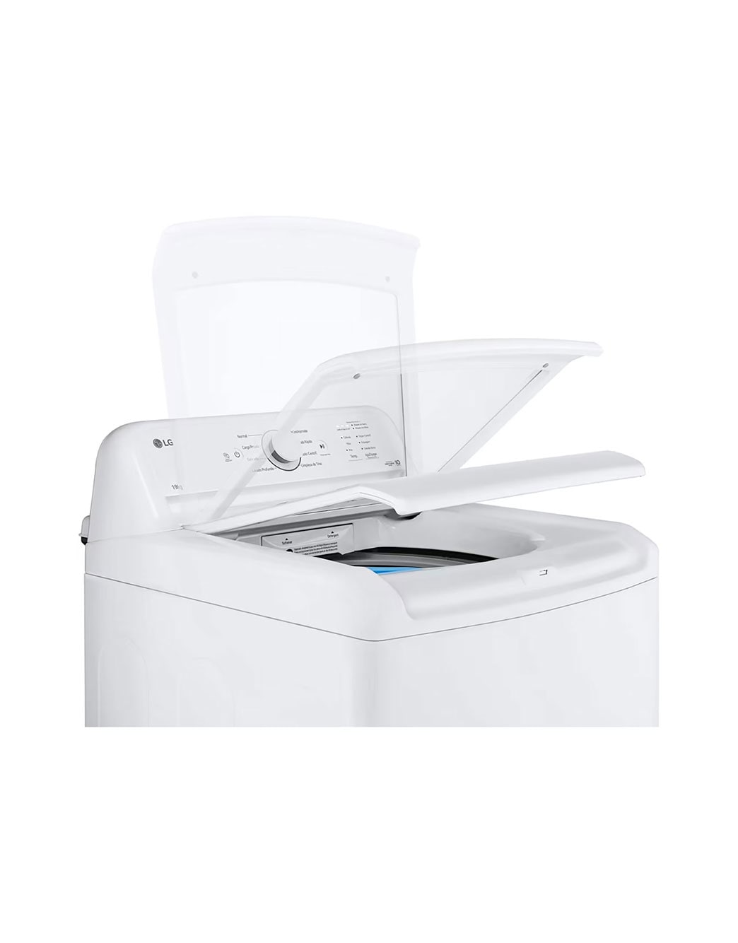 Lavadora LG Carga Superior 4-Way™ 19 kg | LG CAC