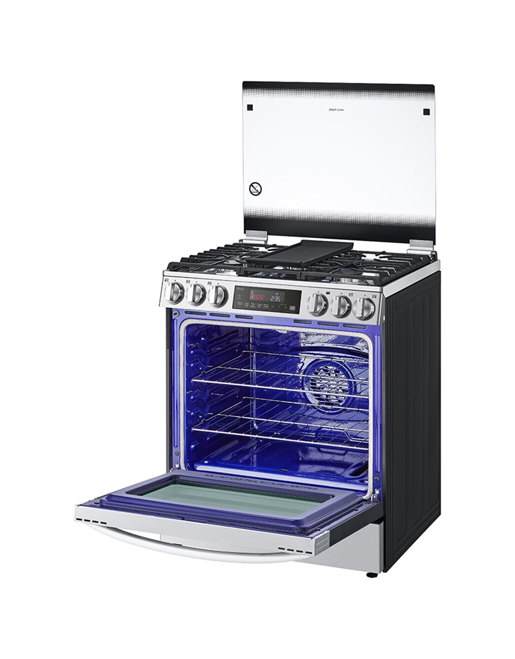 Estufa a Gas de 5.8p³ LG LRGL5845S 5/Triple Freidora de aire