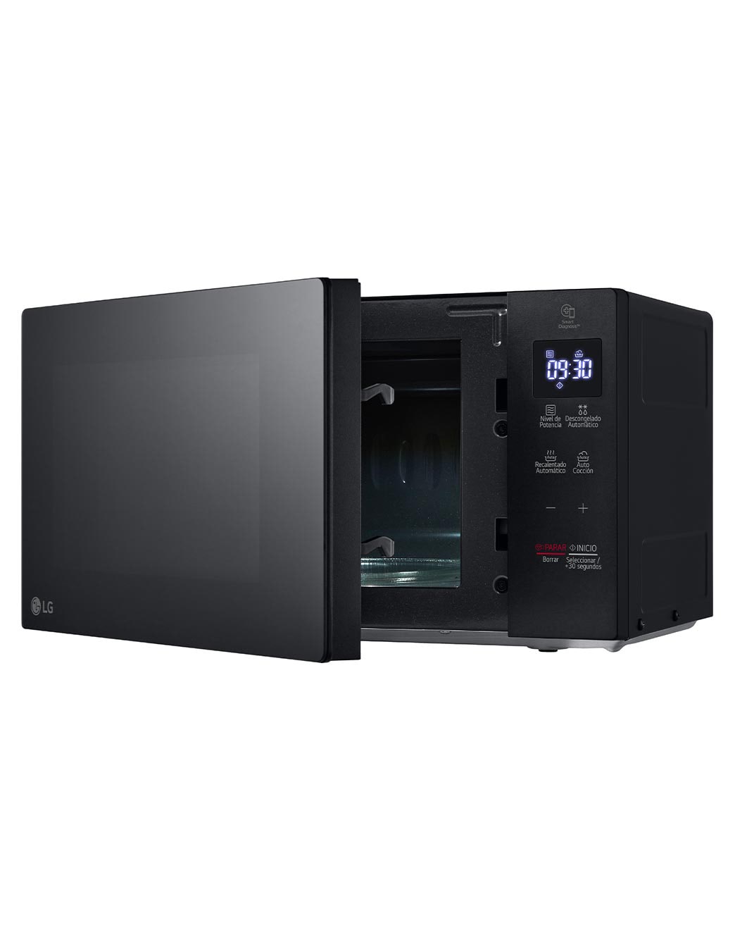Microondas NeoChef™ Slim 0.7p³ LG MS2032GAS EasyClean Negro