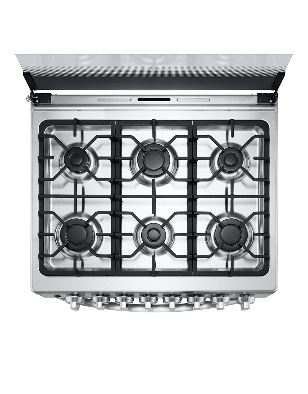 Estufa a gas 5.2pᶟ 6 LG LRGZ5255S Puerta de Doble