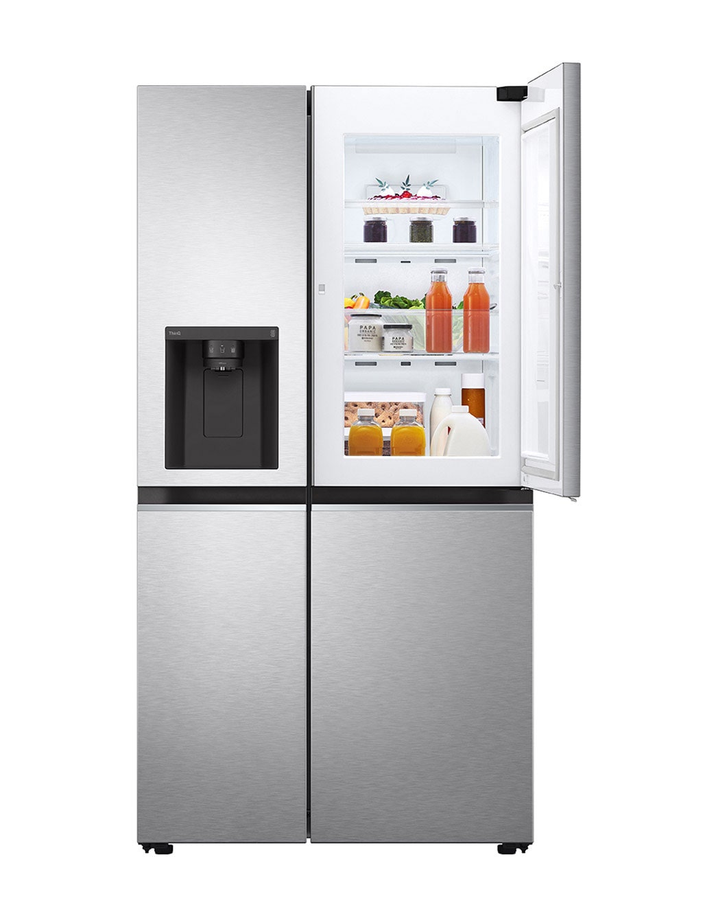 Refrigeradora Side by Side 28.7pᶟ LG LS77SDS | LG Caribe
