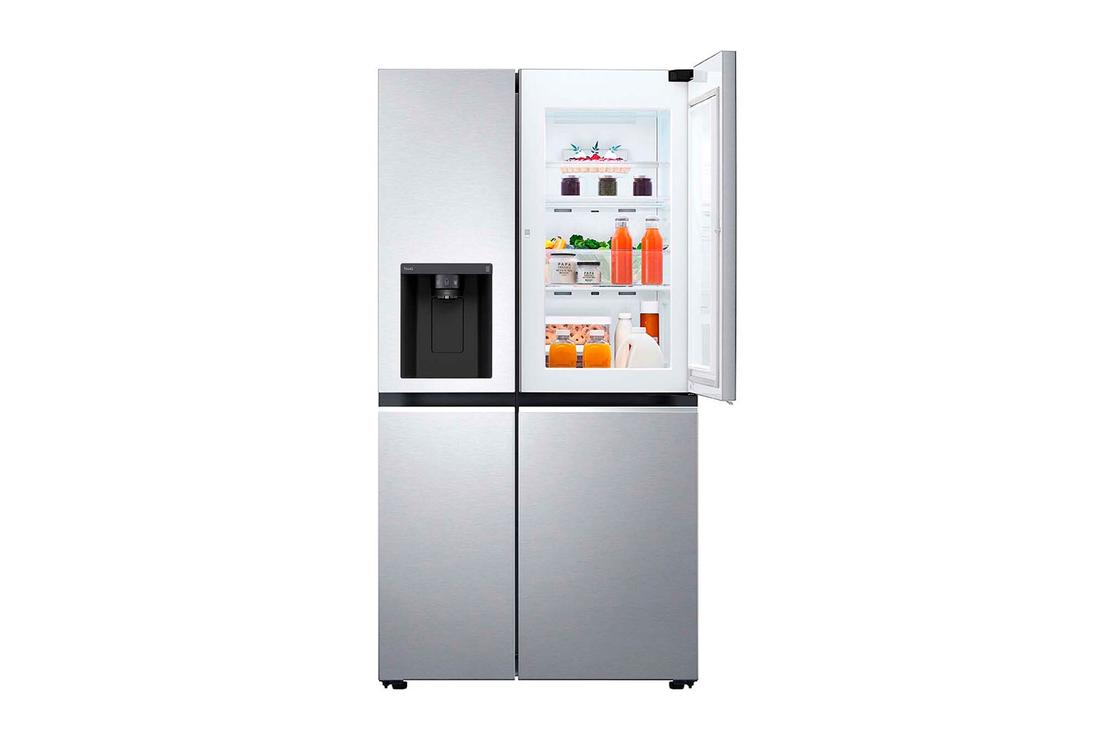 LG Refrigeradora Side By Side LG LS77SDS |DOOR-IN-DOOR™ | Stainless ...