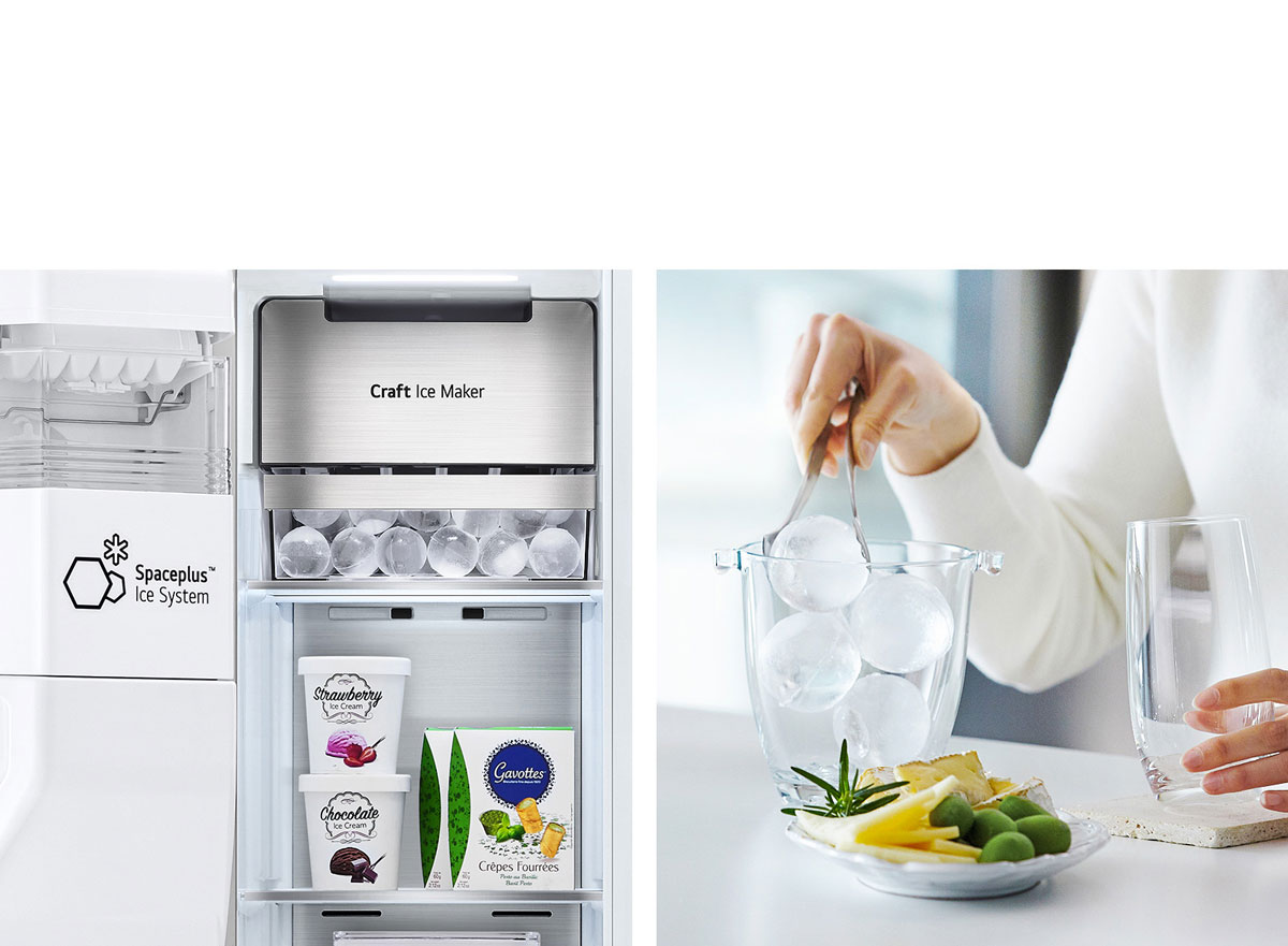 Refrigeradora SideBySide 23.8pᶟ LG LS66SXTC ThinQ™