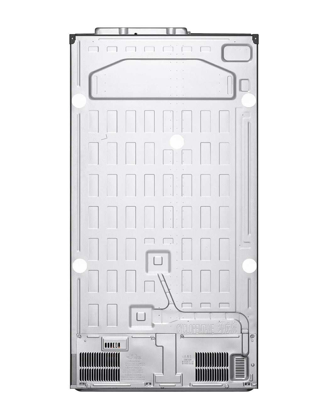 Refrigeradora SidebySide 23.8pᶟ LG LS66SXNC Door-in-Door™