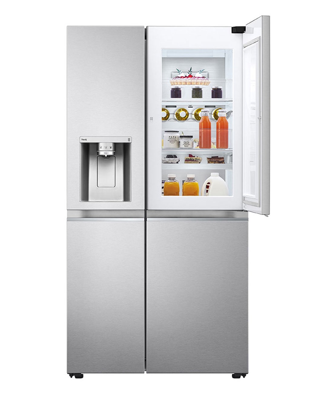 Refrigeradora SidebySide 23.8pᶟ (G) / 21.6pᶟ (N) LG LS66SDN