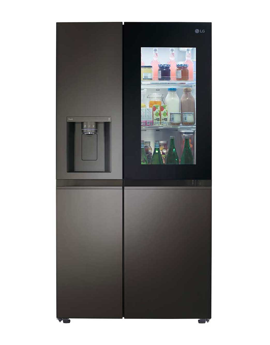 Refrigeradora LG 27pᶟ Side-By-Side InstaView™ LRSOS2706D