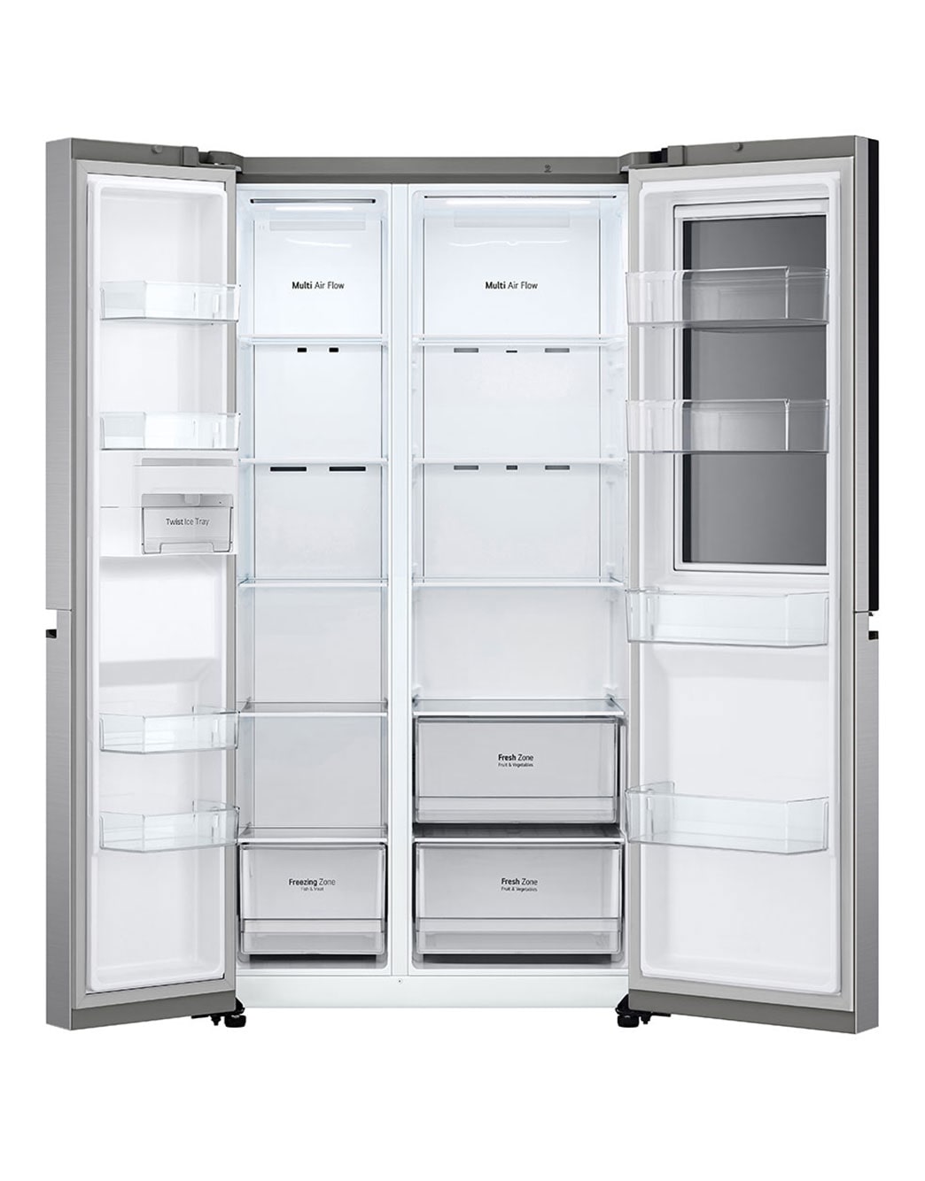 Refrigeradora Side by Side InstaView™ 27.83pᶟ LG VS27BXQP