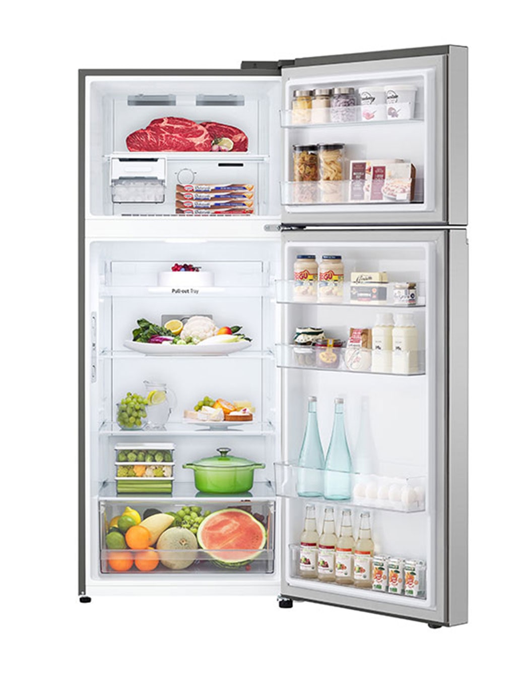 Refrigerador Top Freezer 14 cu.ft LG VT29BPP Smart Inverter