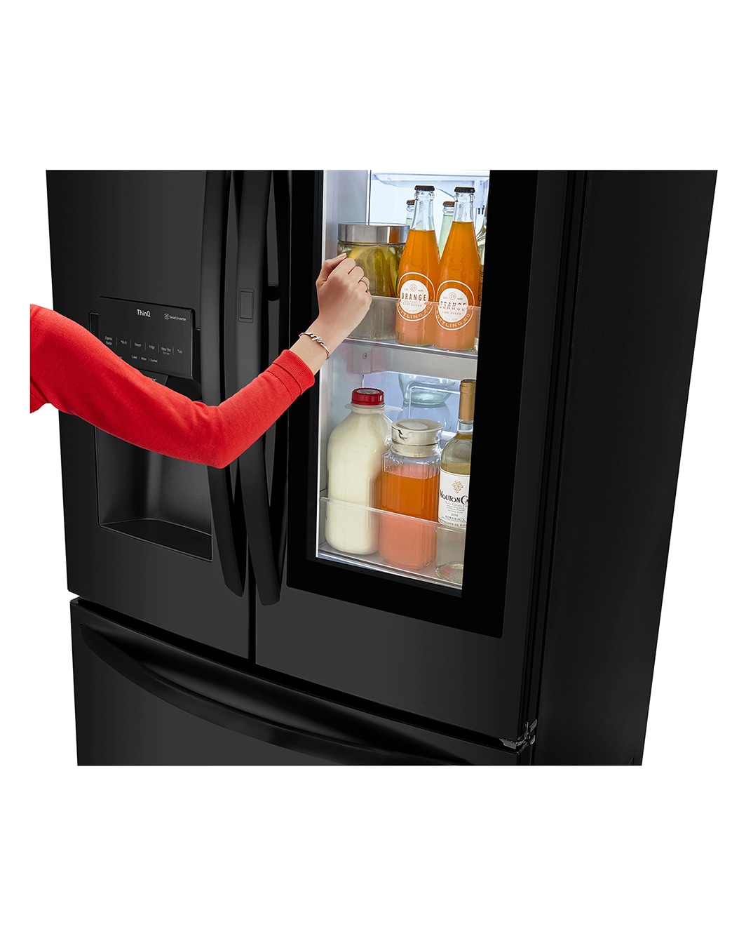 Refrigeradora French Door 27pᶟ GM78SXT | LG Caribe