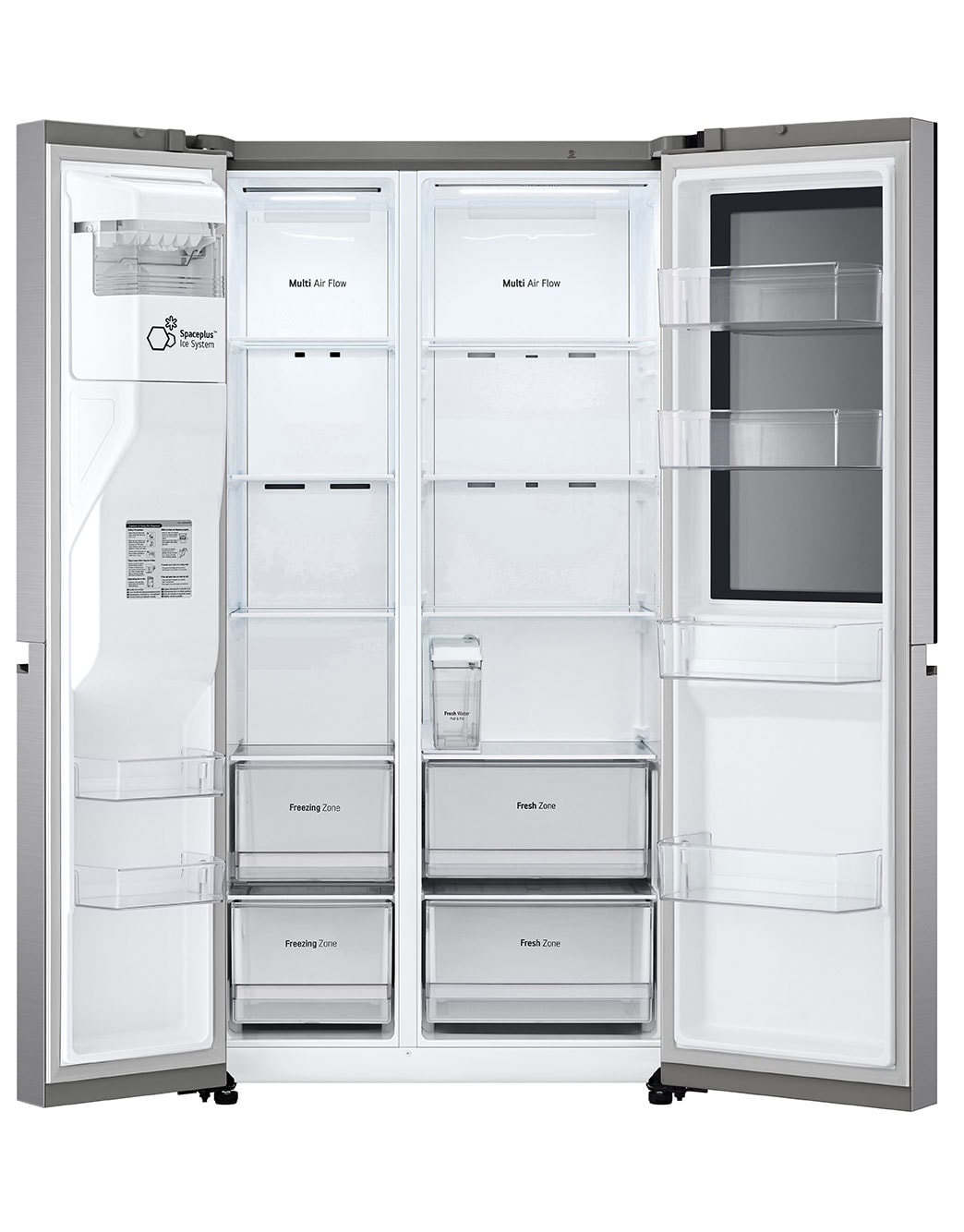 Refrigeradora Side by Side 769L LG ThinQ™ Instaview | LG CAC