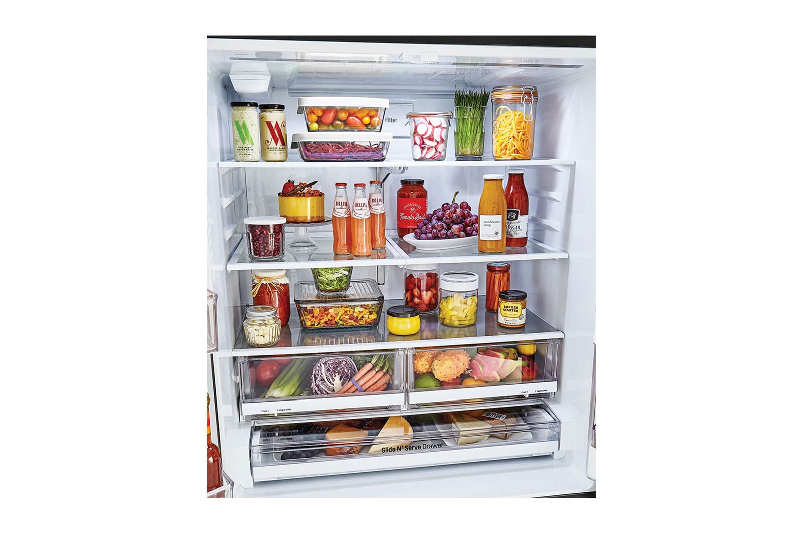 Refrigeradora LG Instaview Door-in-Door LM75SXT | LG Caribe