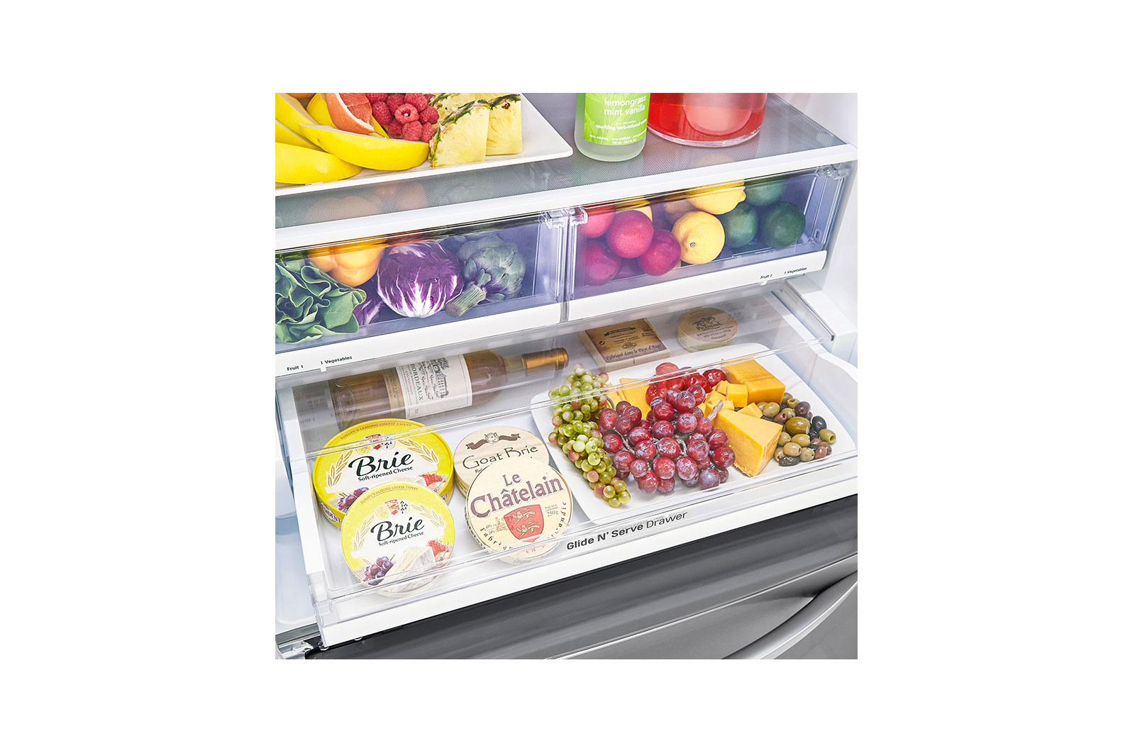 Refrigerador French Door 30p³ ThinQ LM65BGSK | LG Caribe