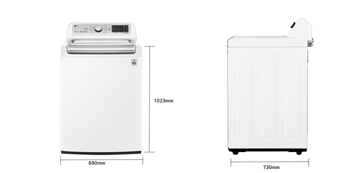 25kg Lavadora Carga Superior WT25WT6H LG Blanco | LG Caribe