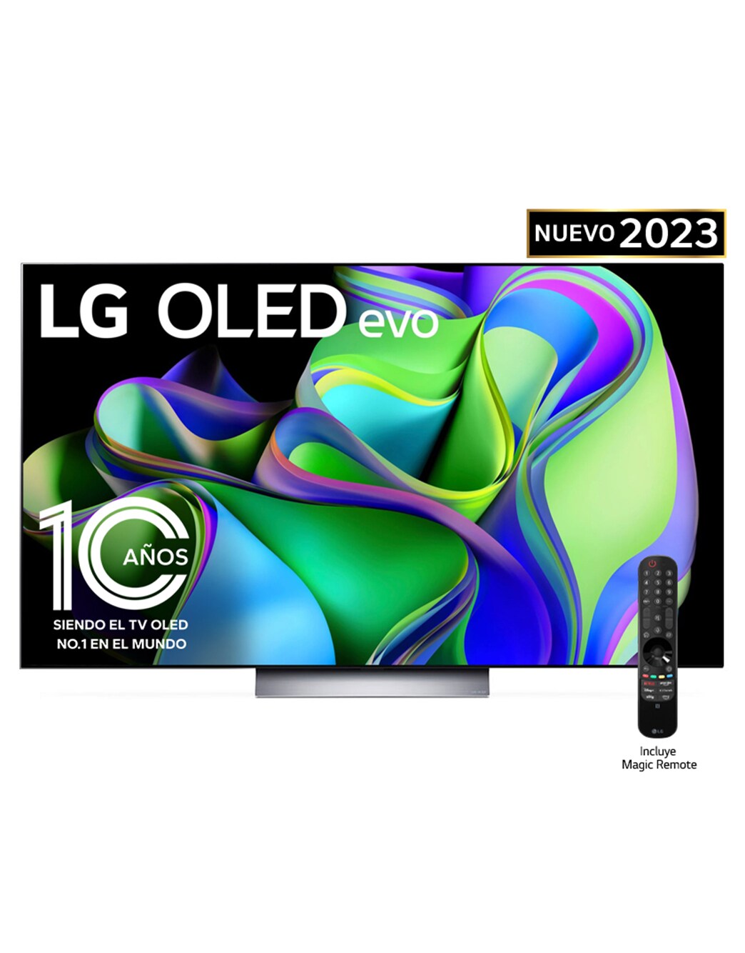 LG Pantalla LG OLED evo 65'' C3 4K SMART TV con ThinQ AI | LG ...