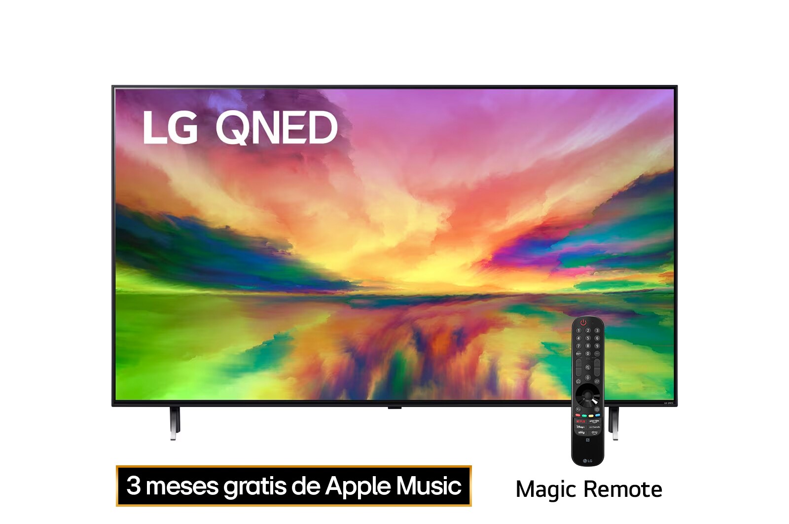 Pantalla LG QNED 65'' QNED80 4K SMART TV con ThinQ AI | | LG ...