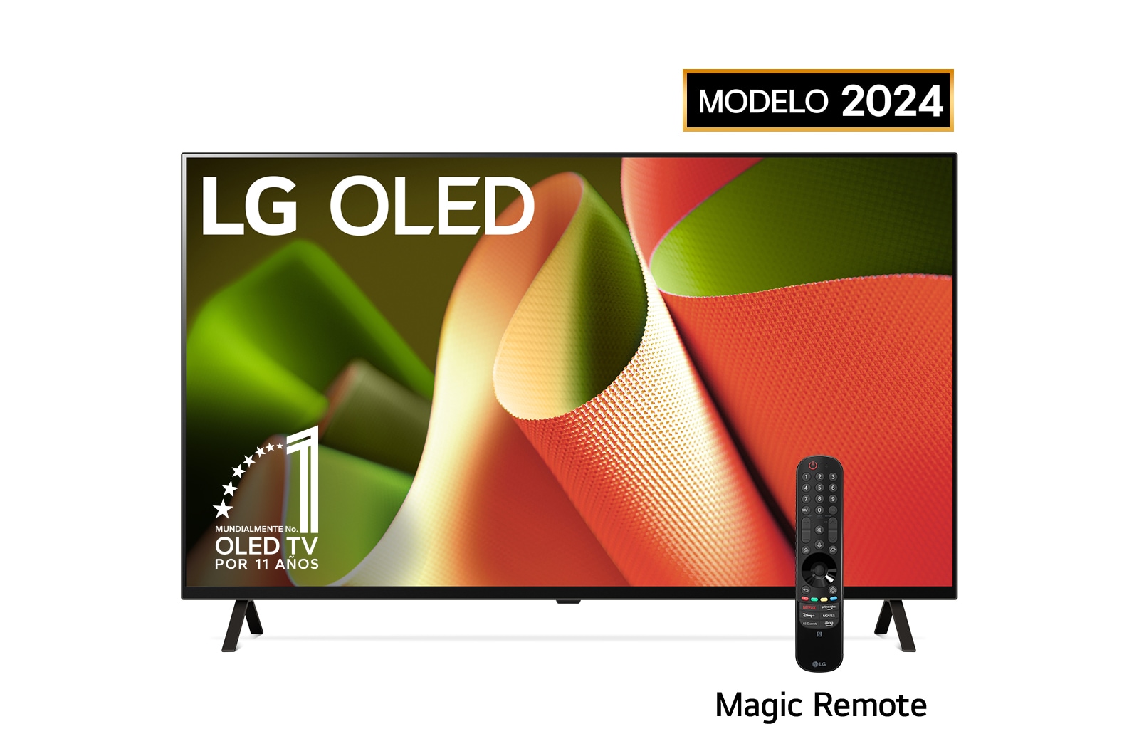 55''pulgadas LG OLED B4 4K Smart TV 2024 OLED55B4PSA | LG CAC