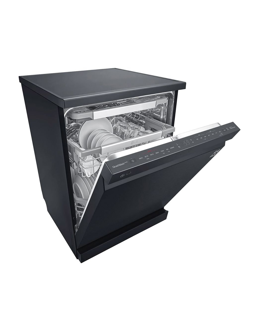 洗碗机-14套嵌入式高温蒸汽-曼哈顿午夜黑-DFB325HM-LG中国官网