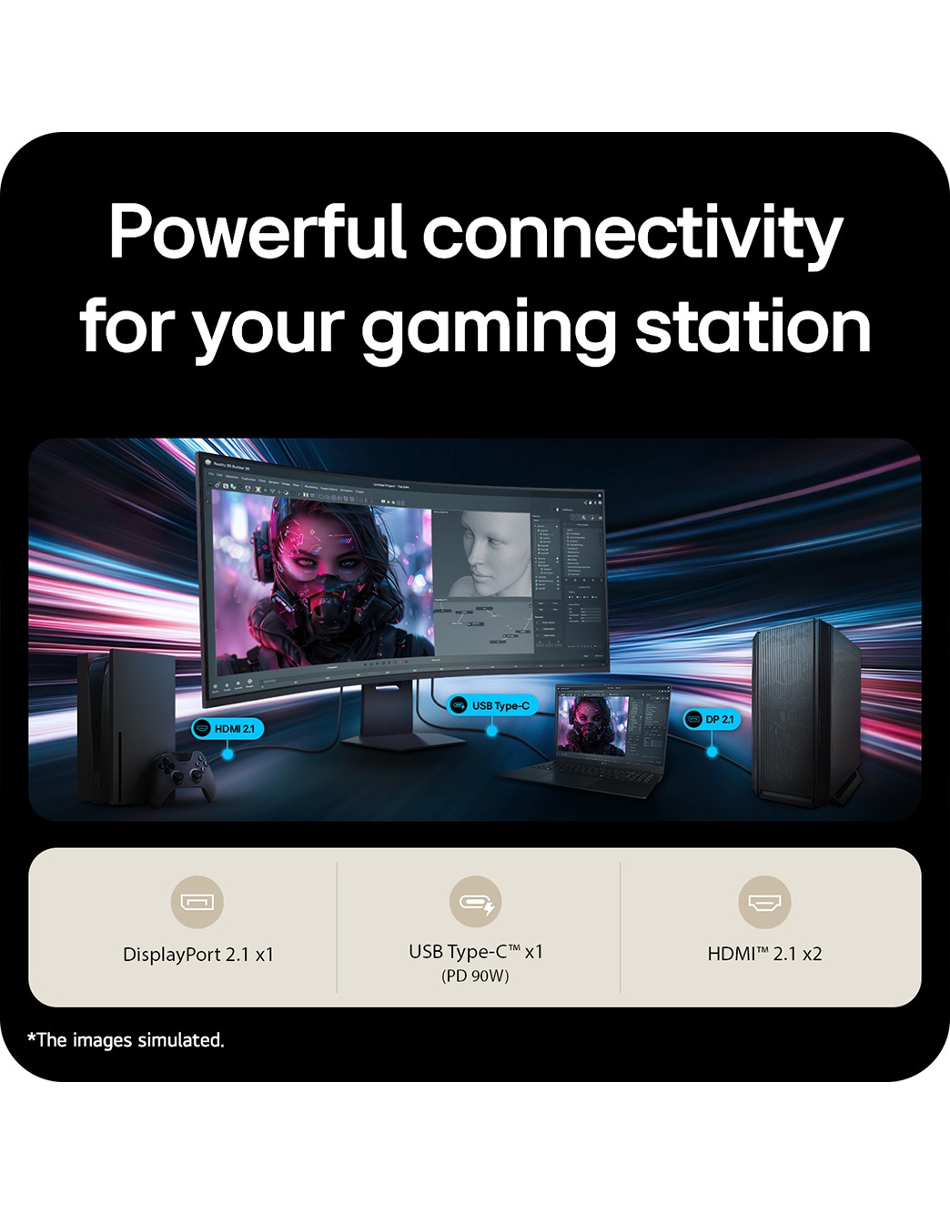52-inch UltraGear evo G9, The World’s Largest 5K2K 240Hz Gaming Monitor ...