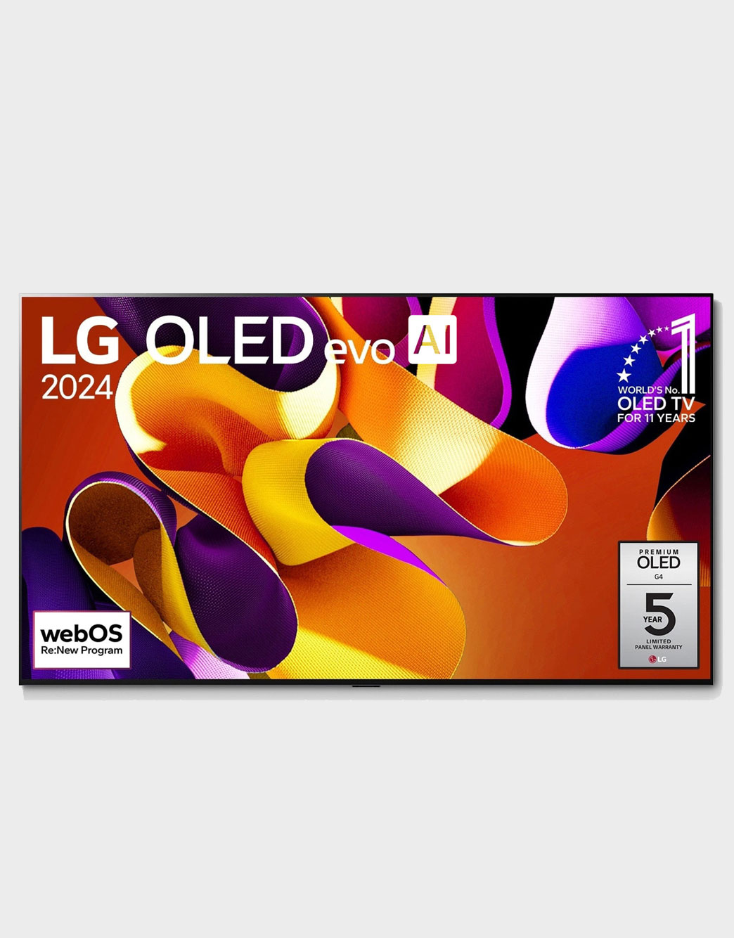 55 Zoll LG OLED evo AI G4 4K Smart TV OLED55G4 - OLED55G48LW | LG AT