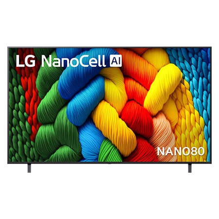 75 inch LG NanoCell AI NANO80 4K Smart TV 2025 - 75NANO80ASA | LG Australia