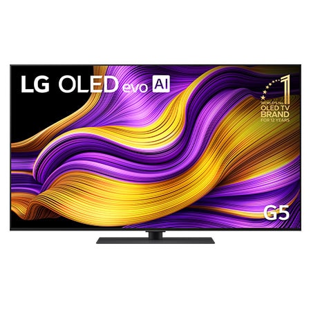 55 inch LG OLED evo AI G5 4K Smart TV 2025 - OLED55G5SET | LG AU | LG AU