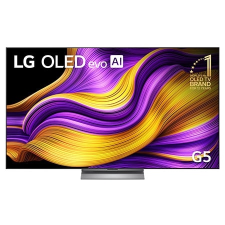 77 inch LG OLED evo AI G5 4K Smart TV 2025 - OLED77G5SET | LG AU | LG AU