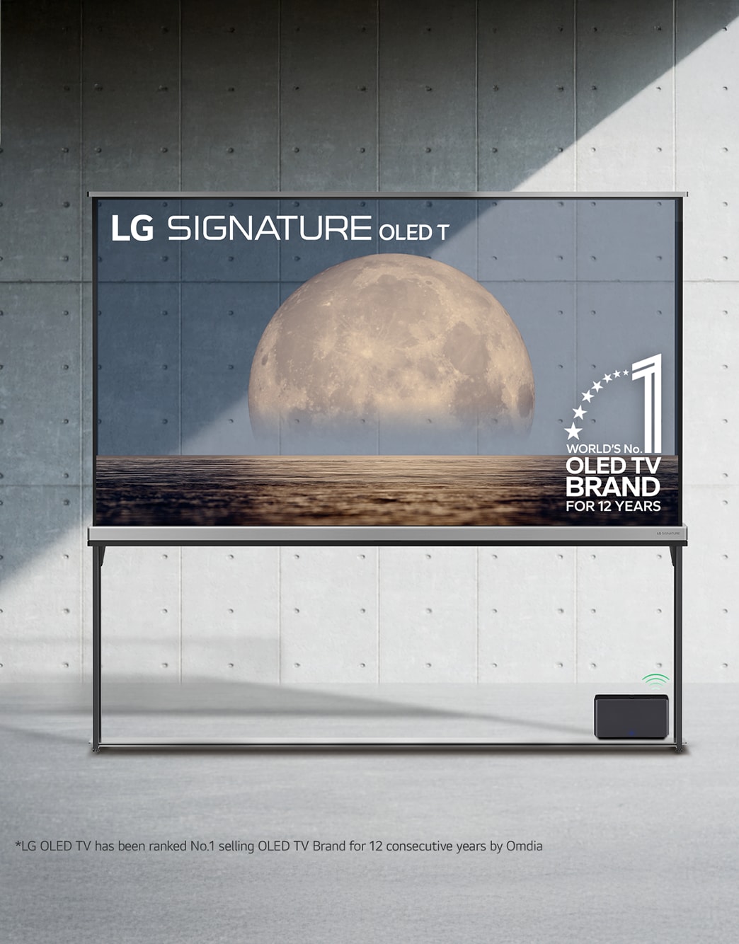 World's First Transparent & True Wireless TV LG SIGNATURE OLED T 77 ...