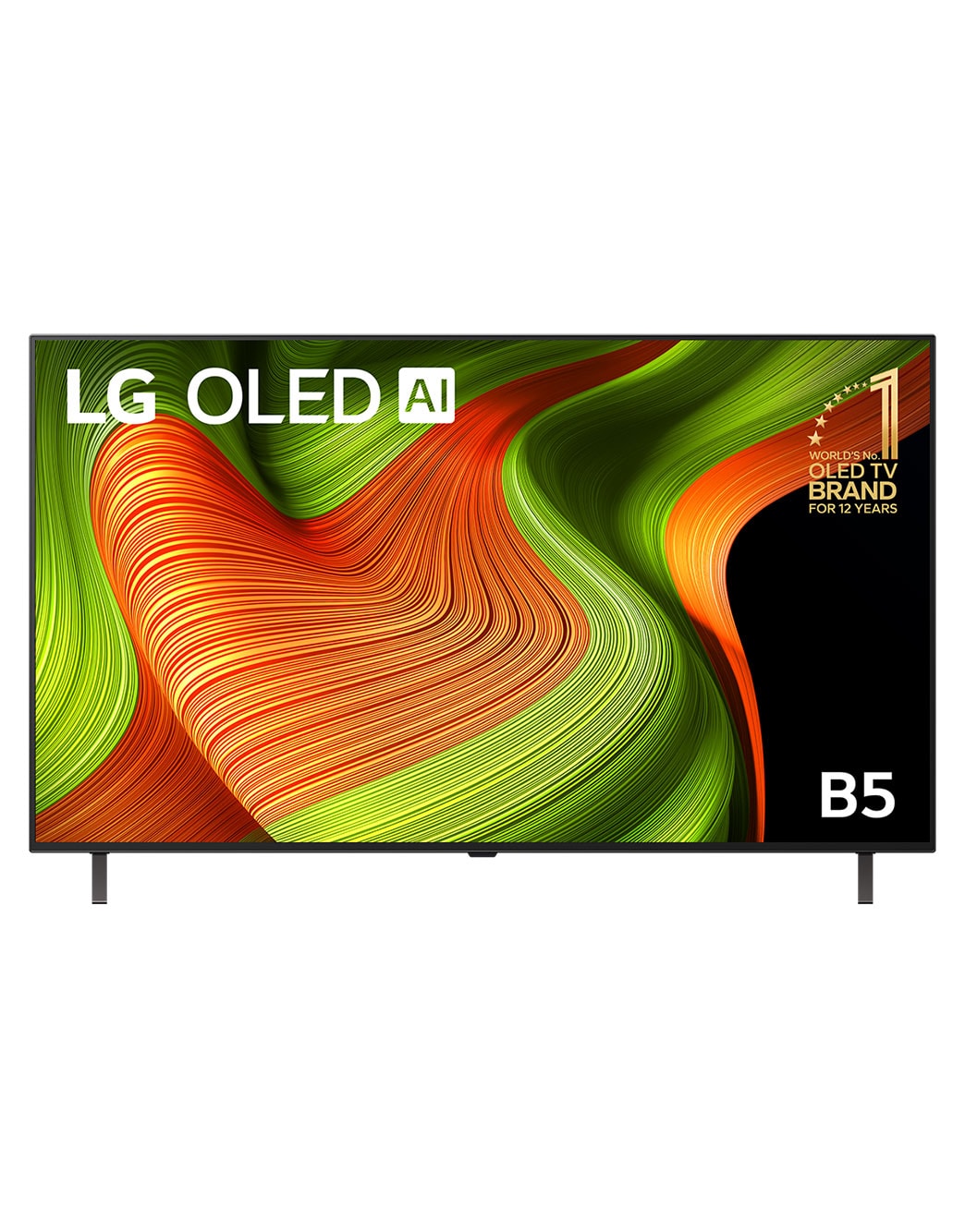 55 inch LG OLED AI B5 4K Smart TV 2025 - OLED55B5PSA | LG Australia