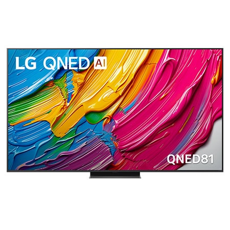 65 inch LG QNED AI QNED81 4K Smart TV 2025 - 65QNED81ASA | LG Australia
