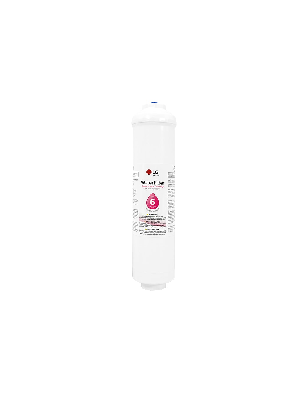 LG Side by Side Refrigerator External Water Filter - ADQ73693903 | LG AU